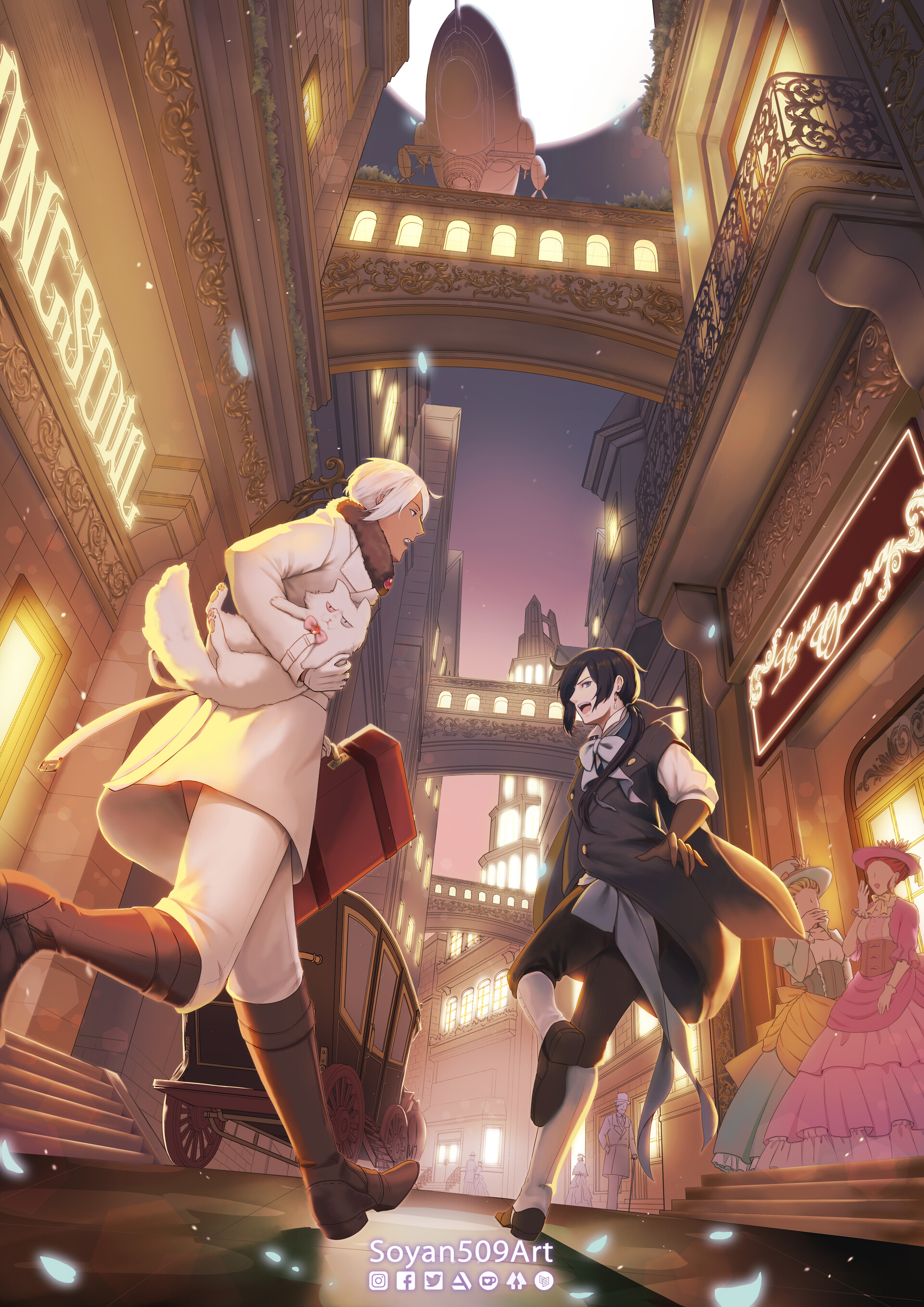 ArtStation - Case Study of Vanitas Fanart