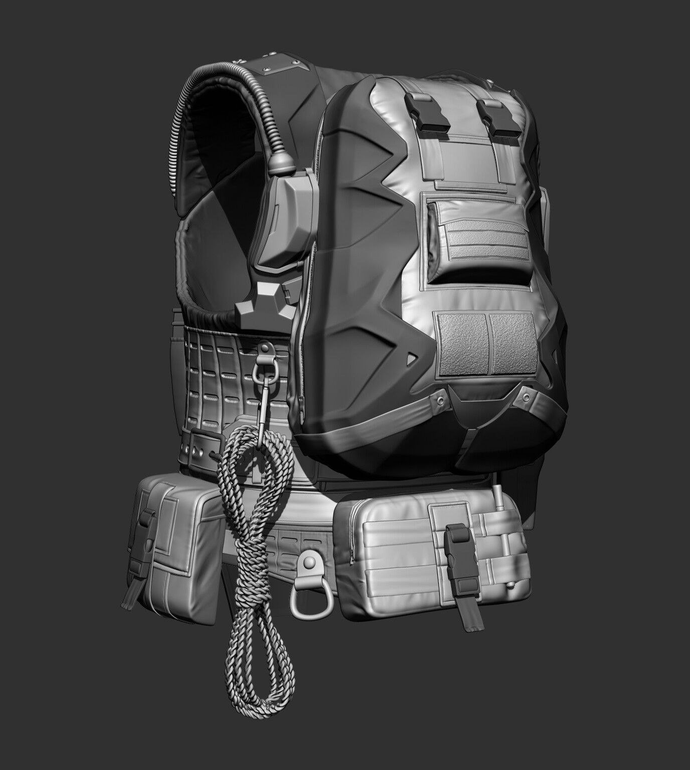 ArtStation - West Suit Gaming Prop
