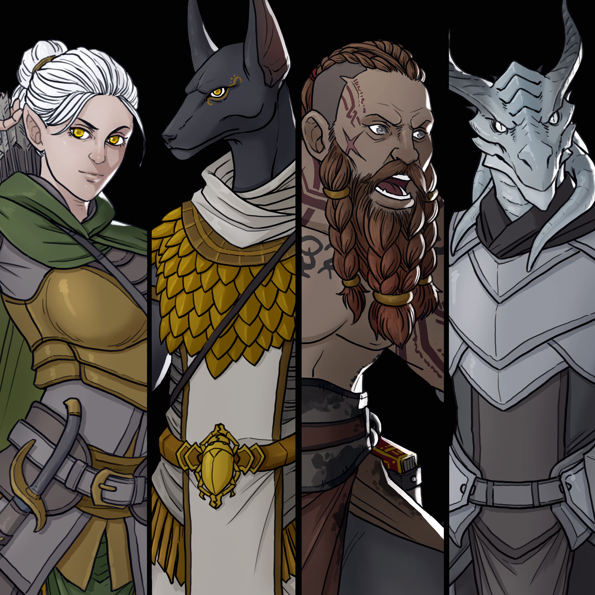 ArtStation - RPG Character Set 32