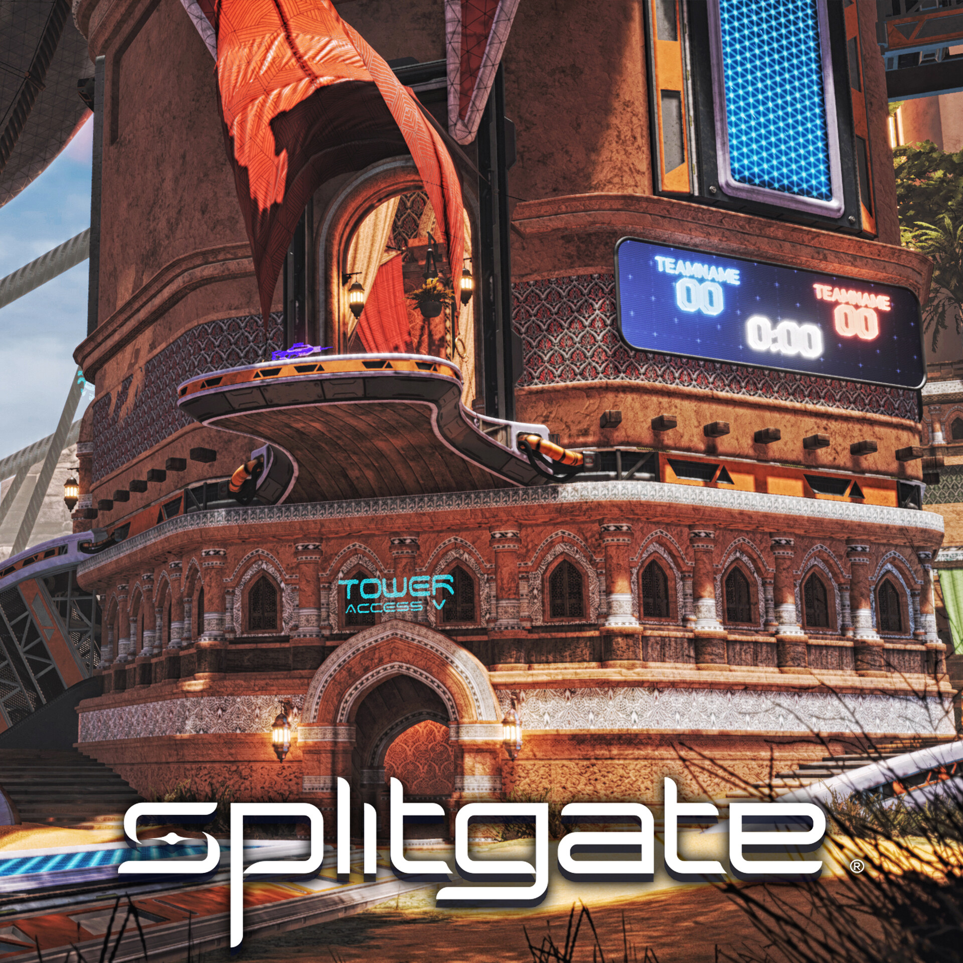 ArtStation - Splitgate | Oasis
