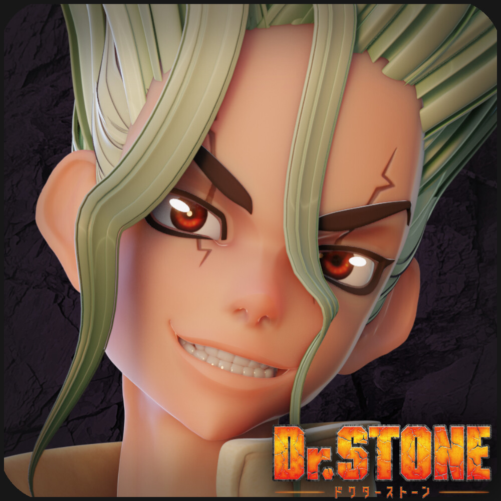 ArtStation - Dr. Stone Senku "FanArt"