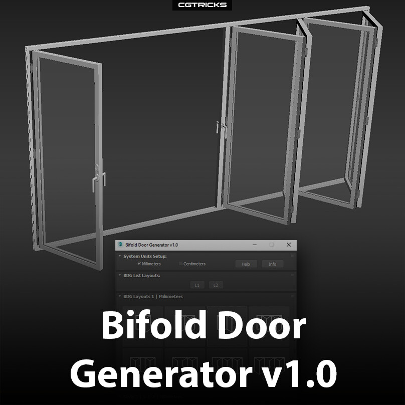 ArtStation - Bifold Door Generator v1.0