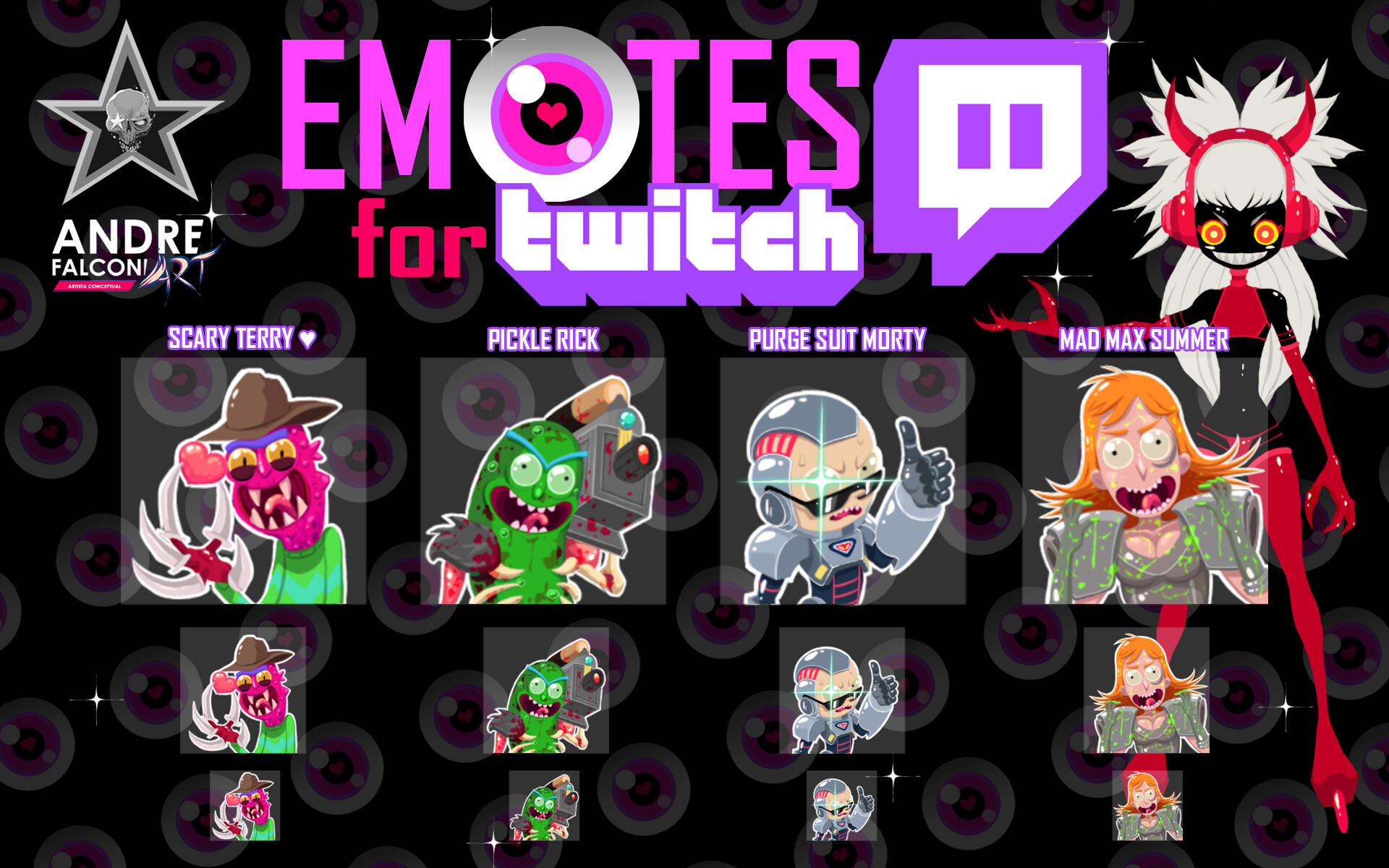 ArtStation - EMOTES FOR TWITCH