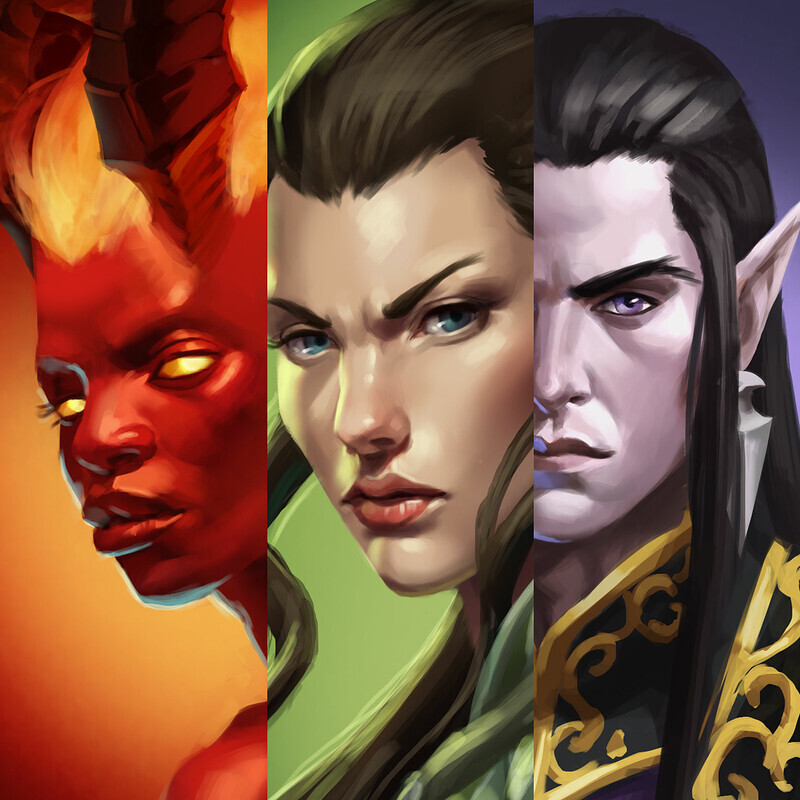 ArtStation - Hero Portraits