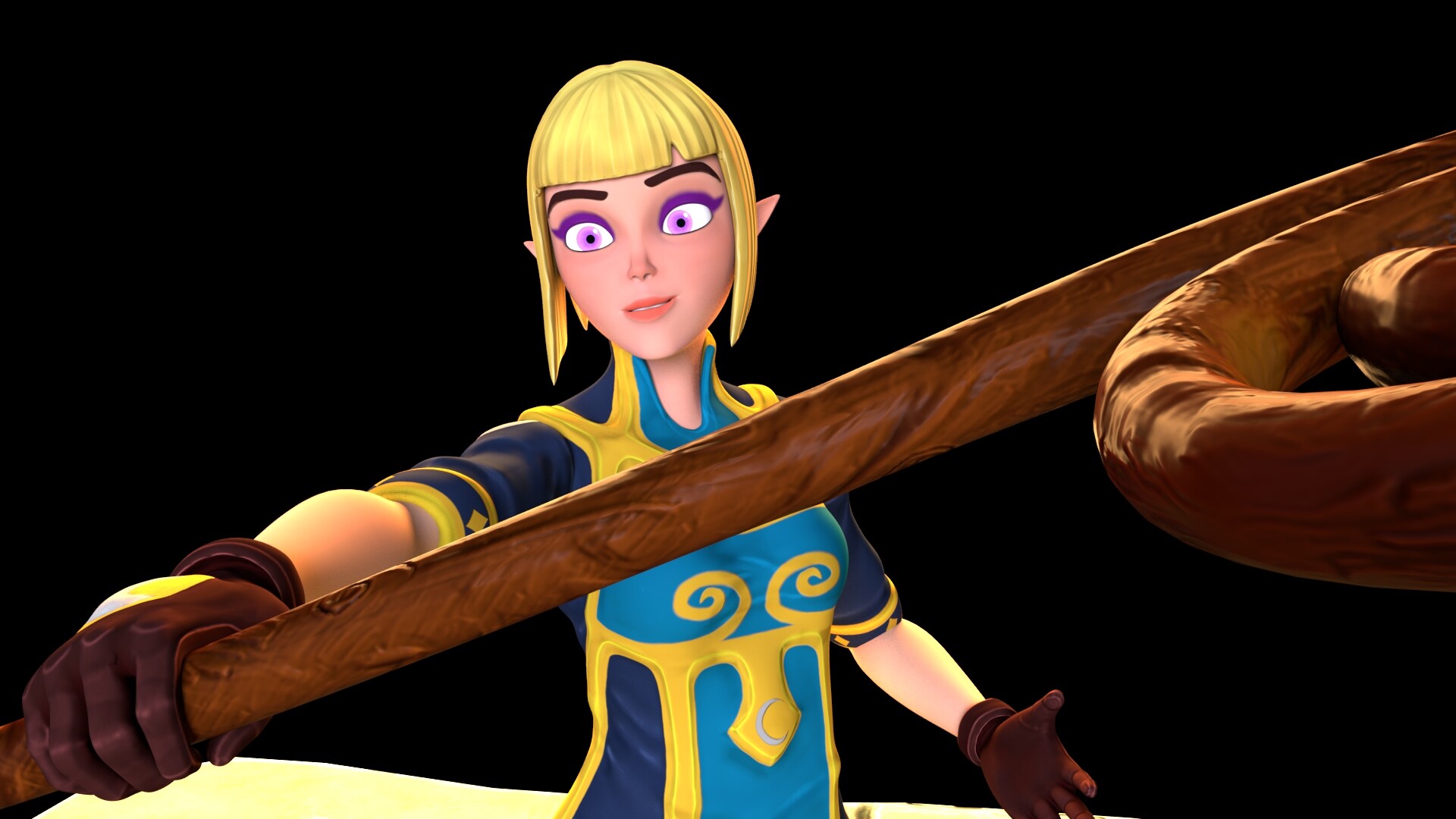 ArtStation - Luna the Apprentice Mage