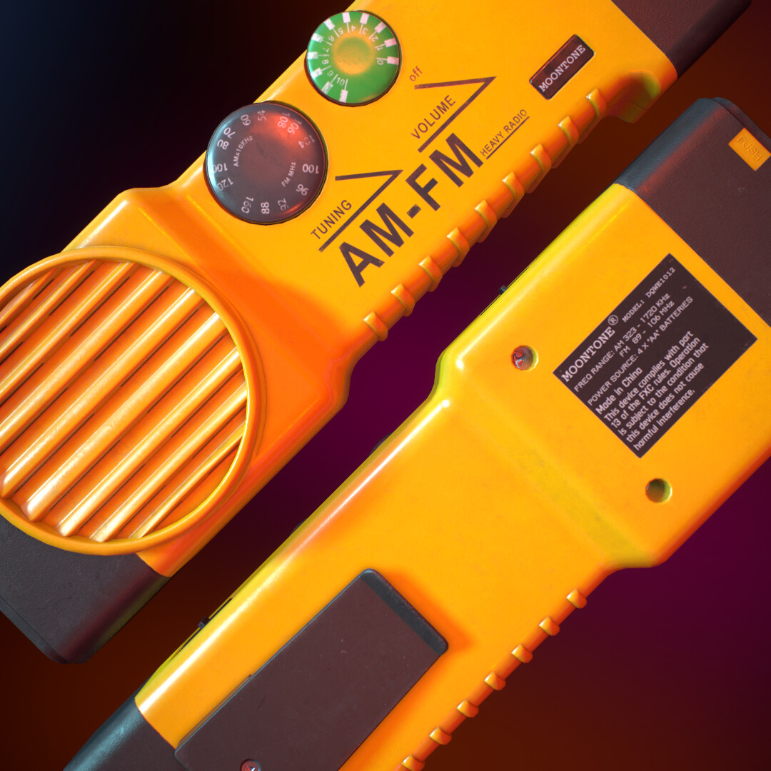 ArtStation - Radio Flashlight