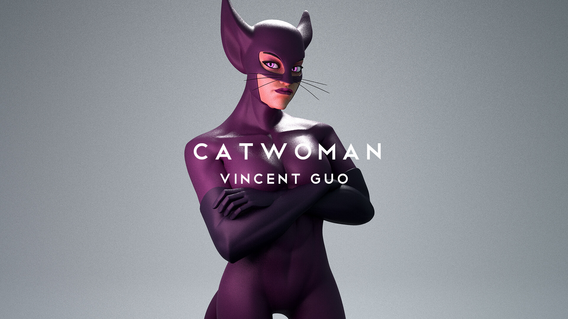 ArtStation - Figure Sculpting_CatWoman, vincent Guo