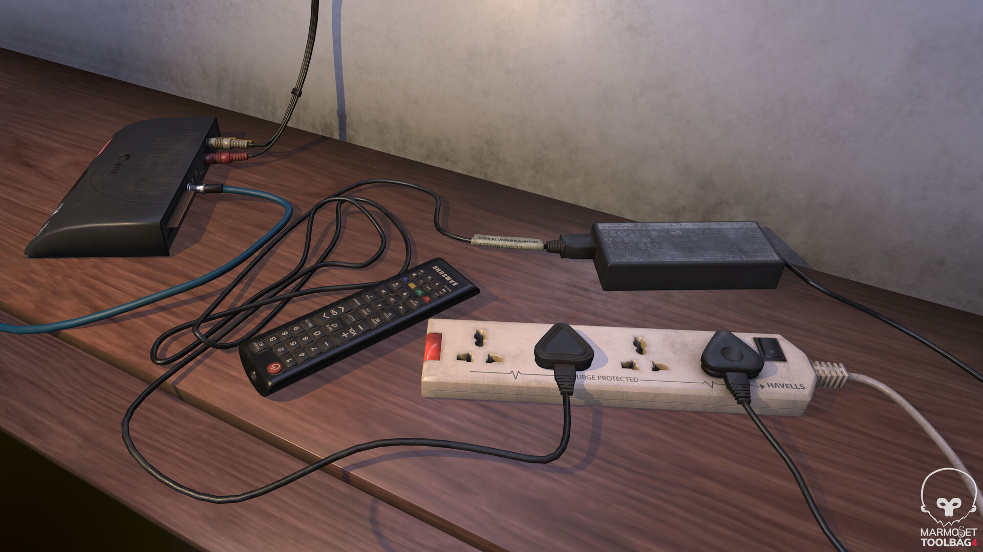 ArtStation - Table scene Composition