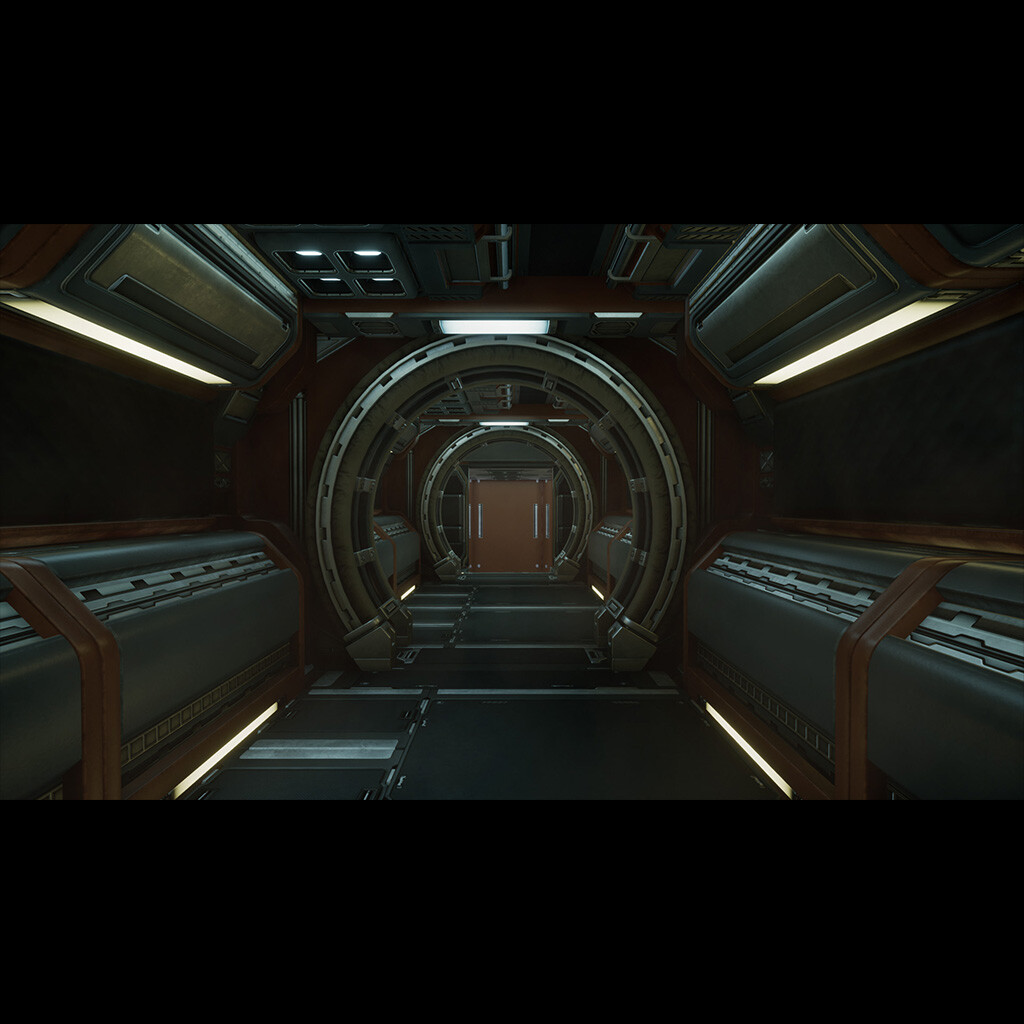 ArtStation - Unreal Engine Sci_Fi Floor