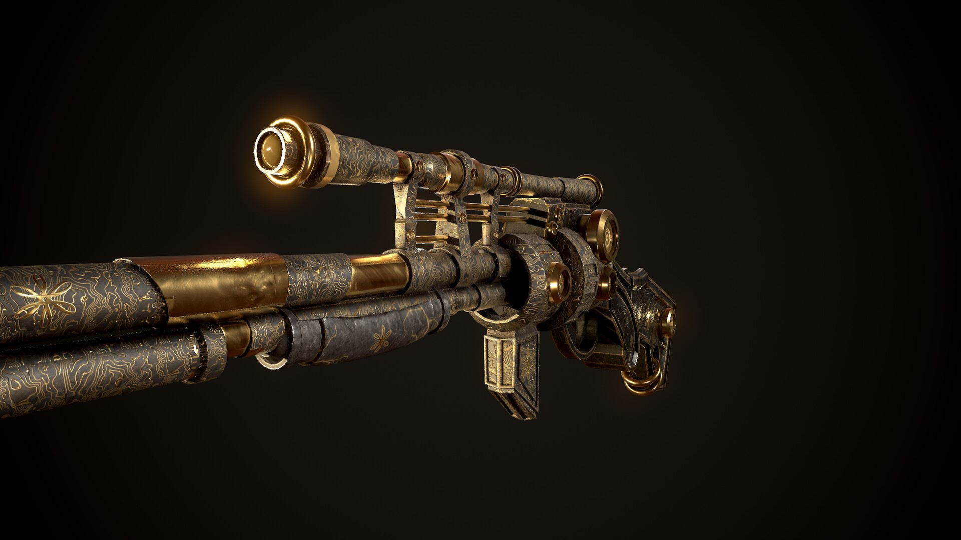 ArtStation - Fantasy rifle concept