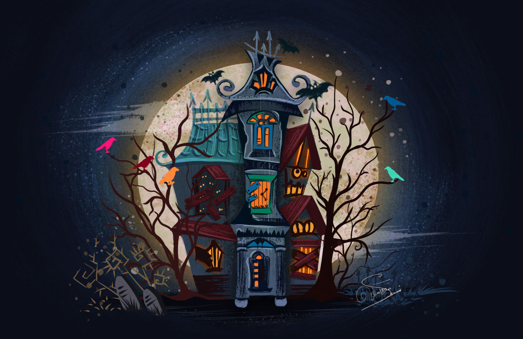 ArtStation - GhostHouse!