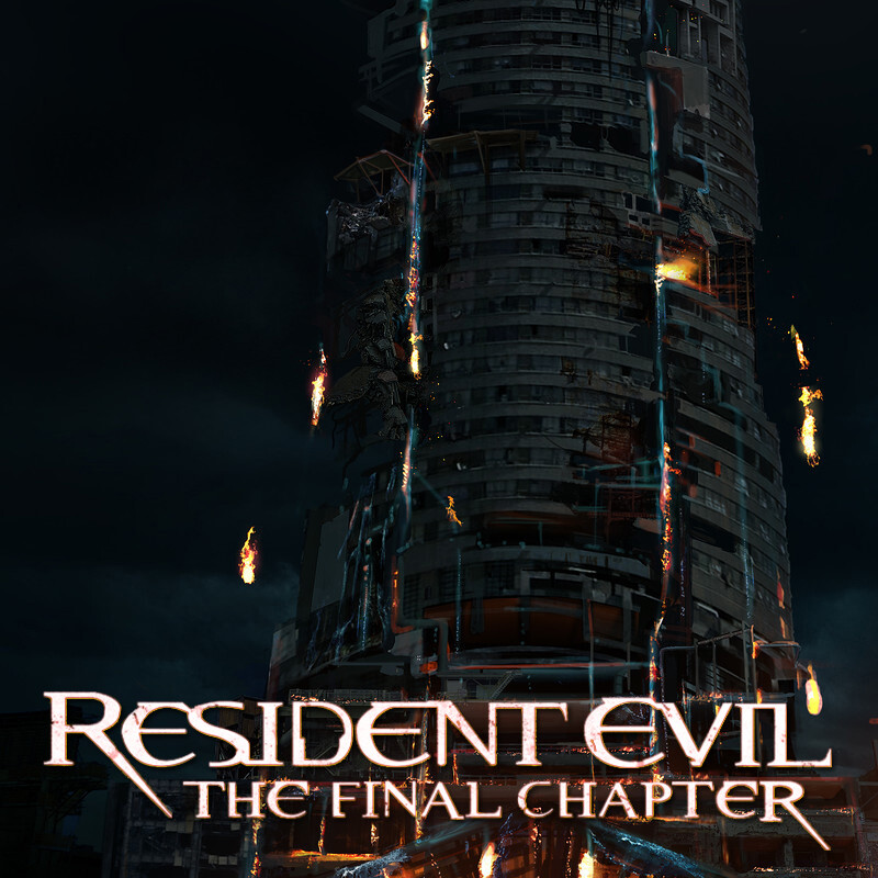 ArtStation - Gas waterfall fx concept for Resident Evil film