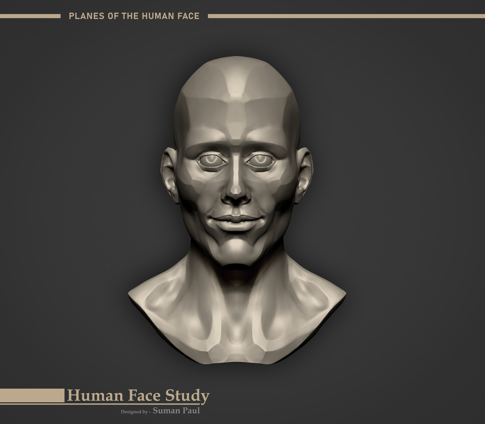ArtStation - PLANES OF THE HUMAN FACE