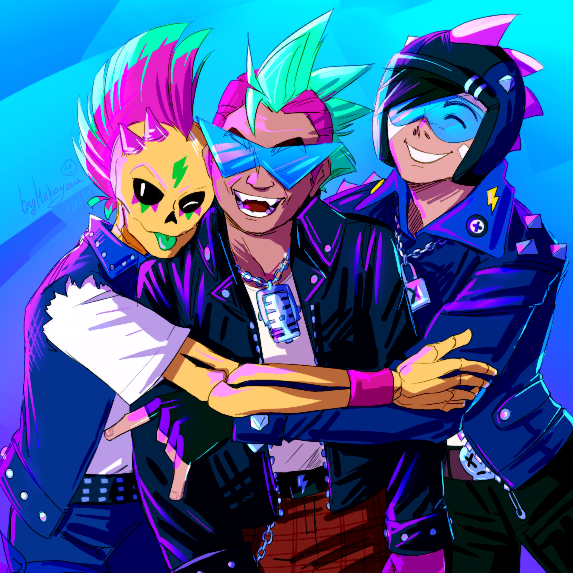 ArtStation - Brawl Stars Bad Randoms fanart