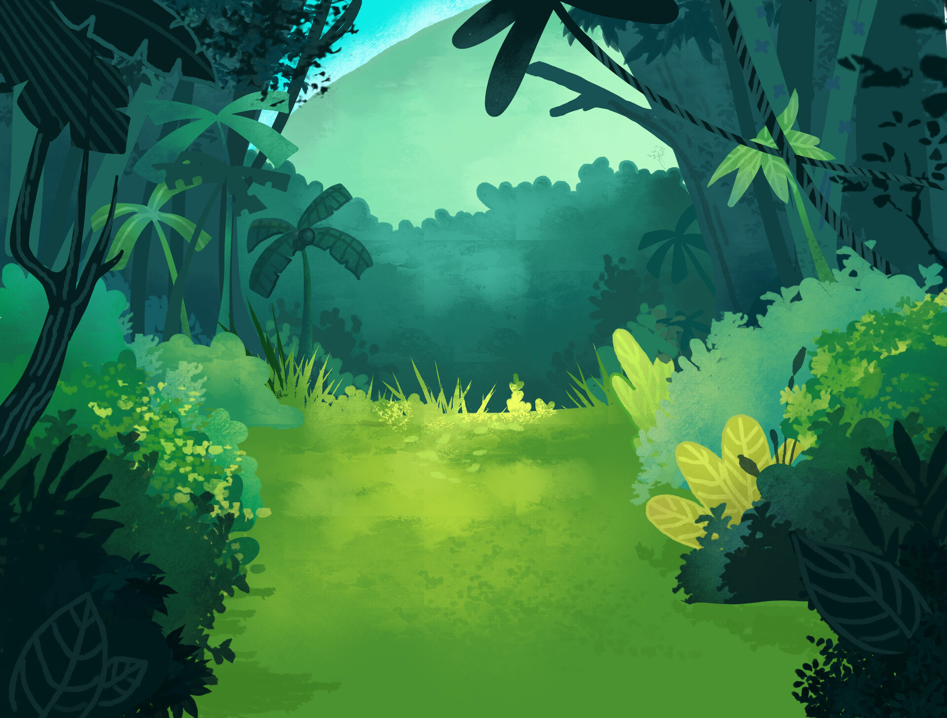 ArtStation - short film about the rainforest backgrounds