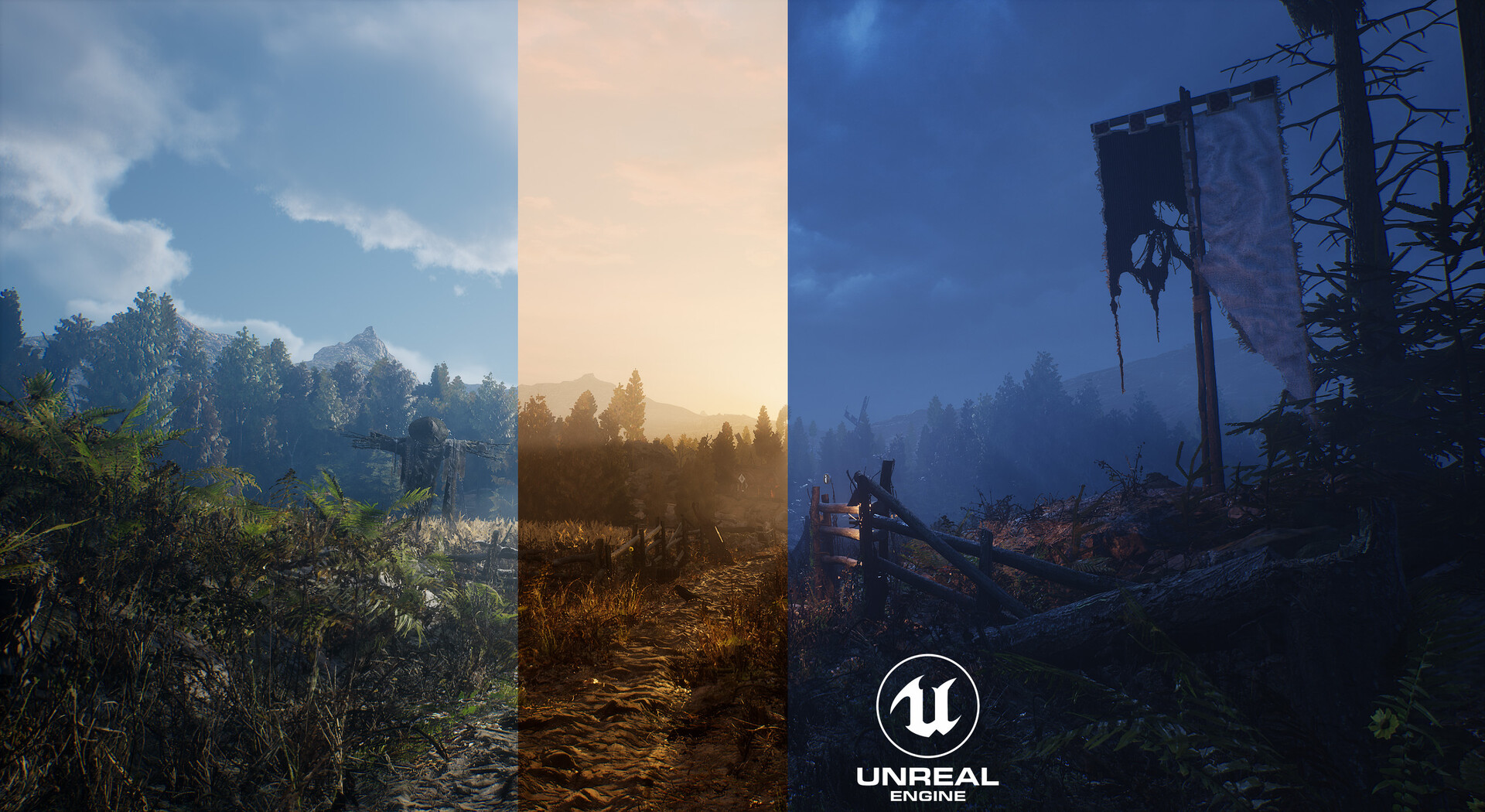 ArtStation - time of day Lighting Practice(UE4)