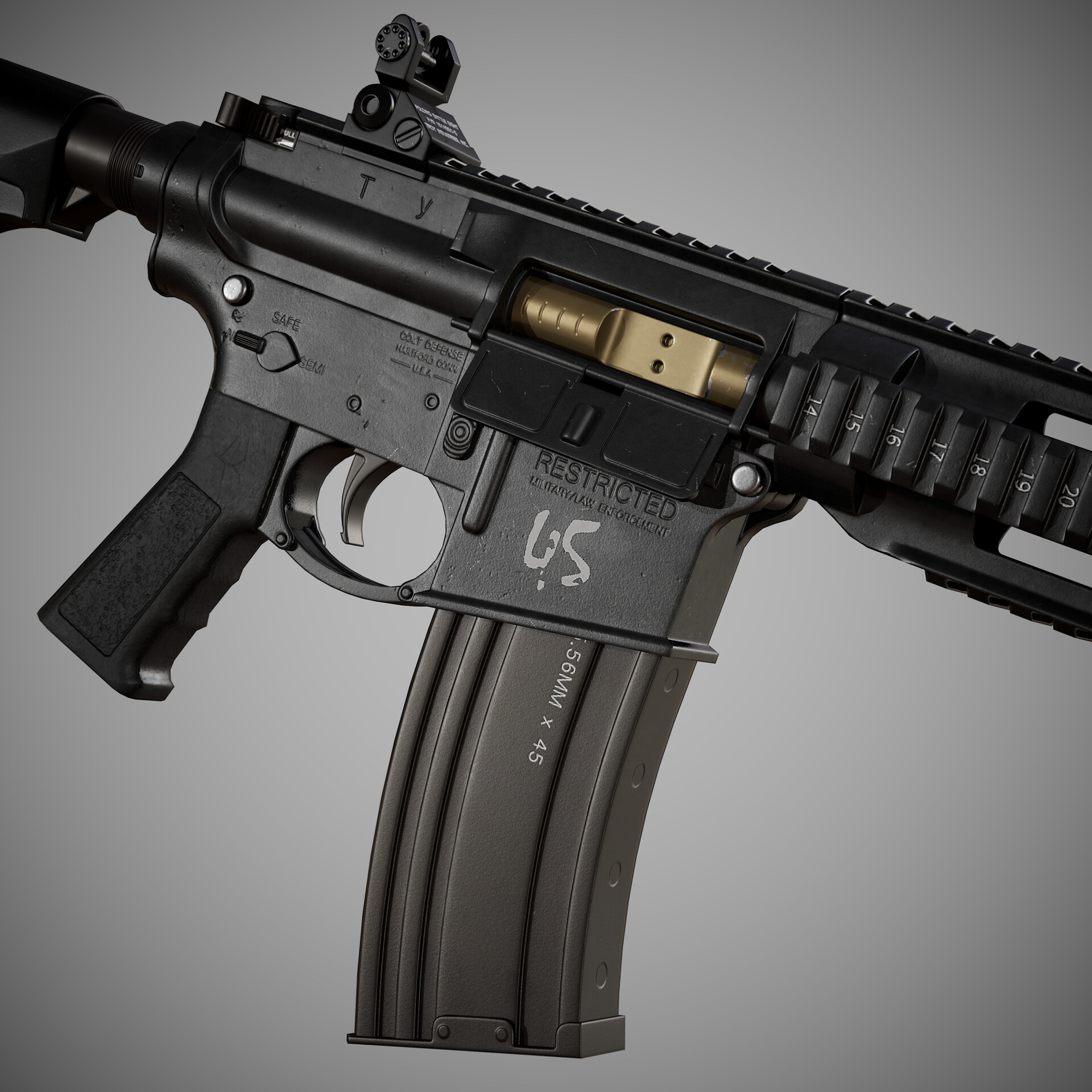 ArtStation - Custom AR-15