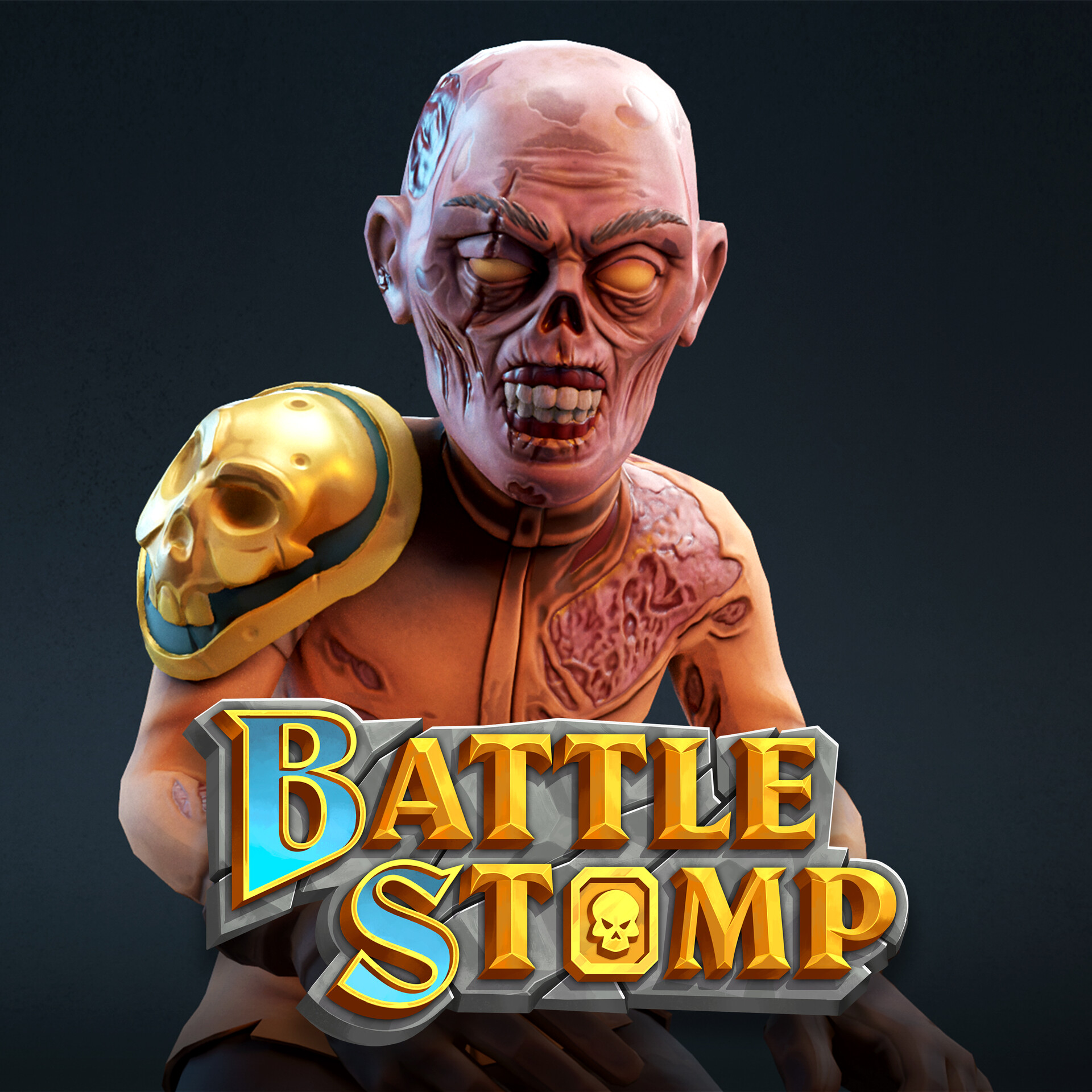 ArtStation - Zombie Warrior - Battle Stomp