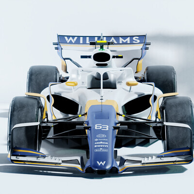 ArtStation - F1 2022 Williams Racing Concept Livery