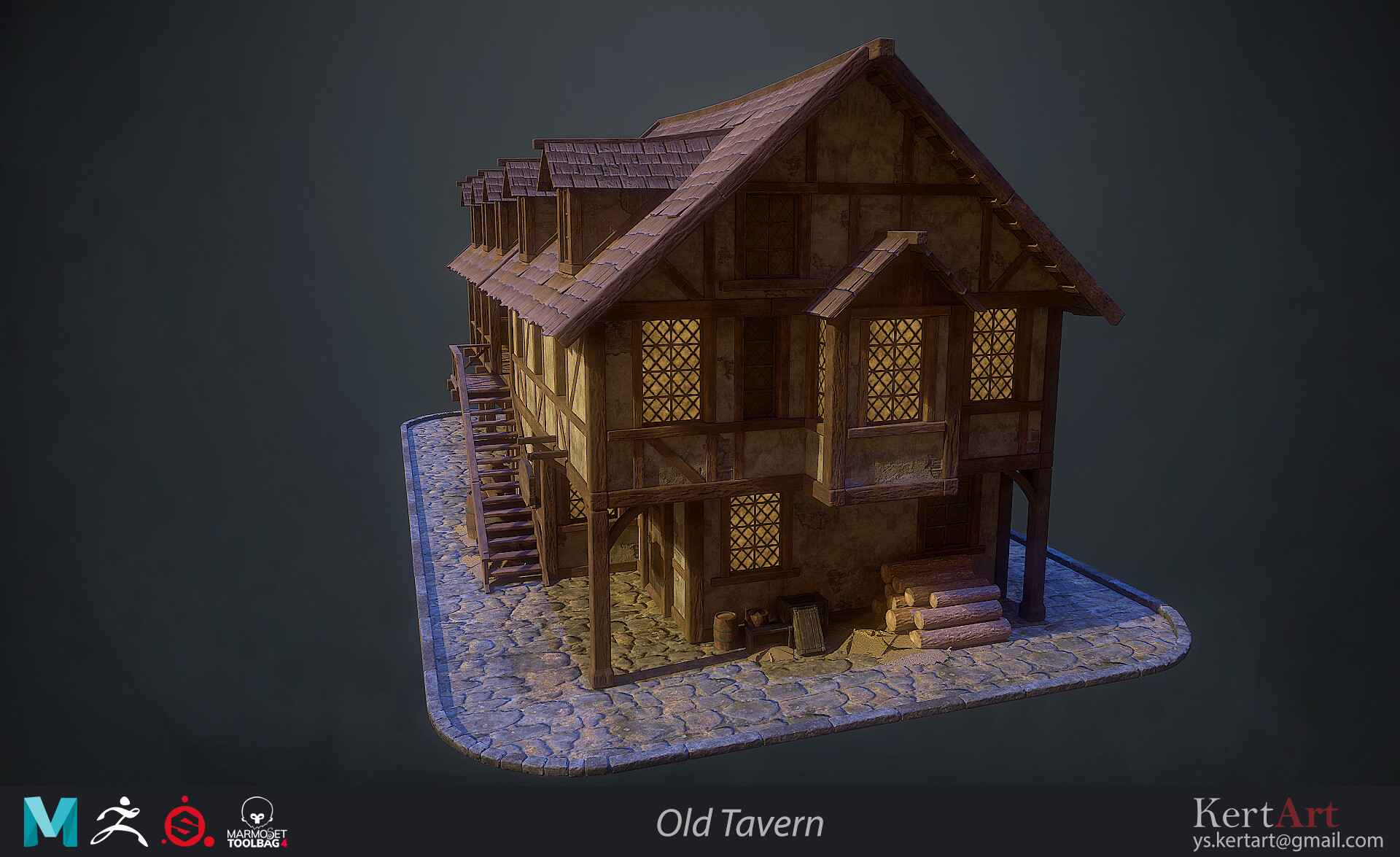 ArtStation - Old Tavern
