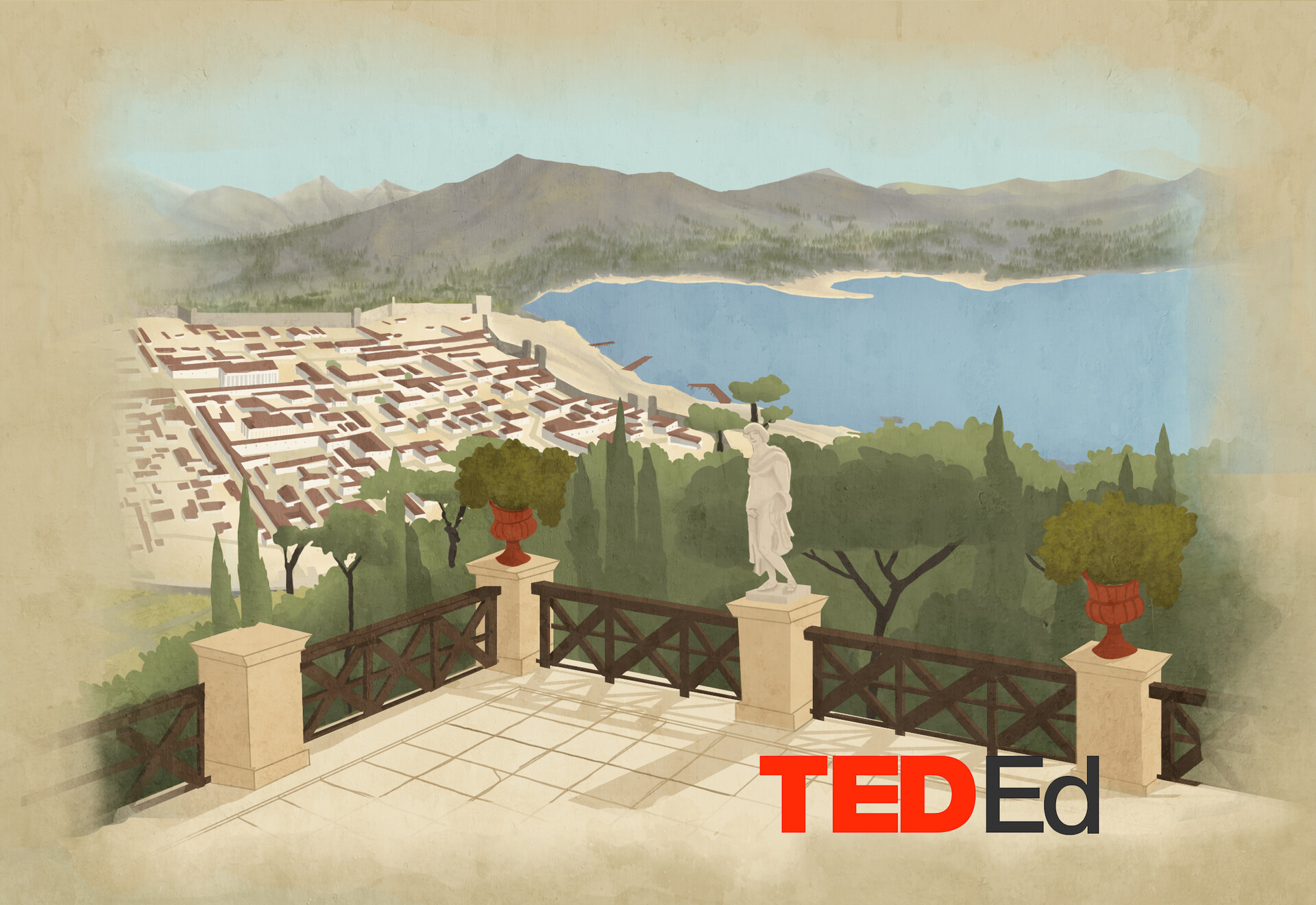 ArtStation - Backgrounds for Run, sail, or hide? How to survive the ...