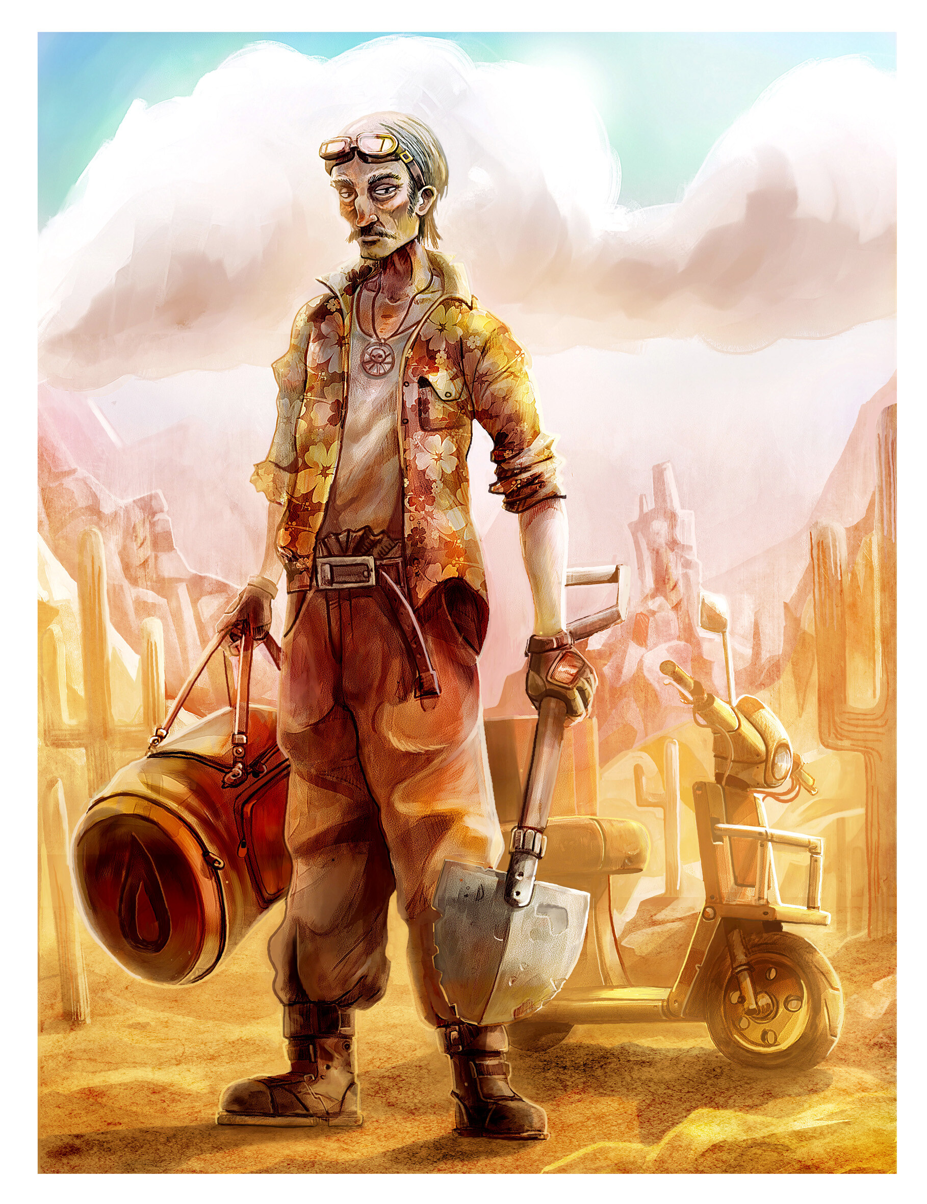 ArtStation - Gary - Character design