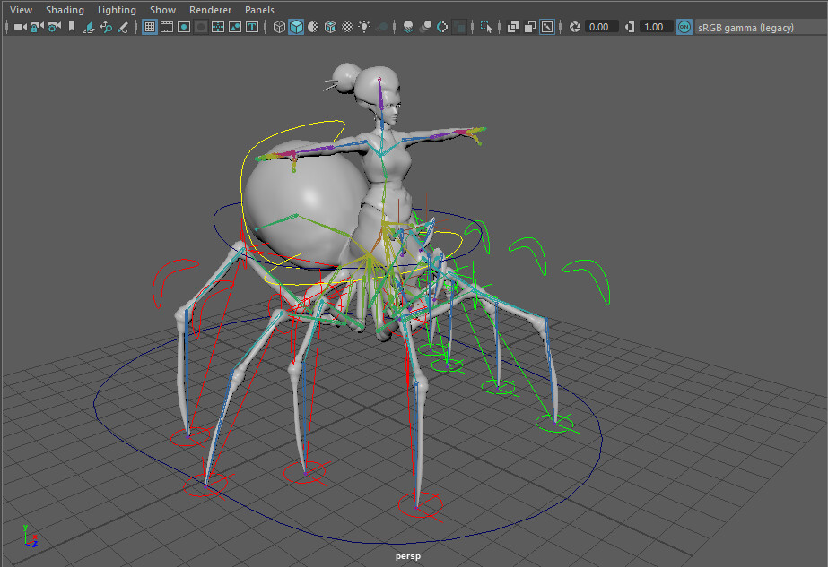 ArtStation - Rigging_work
