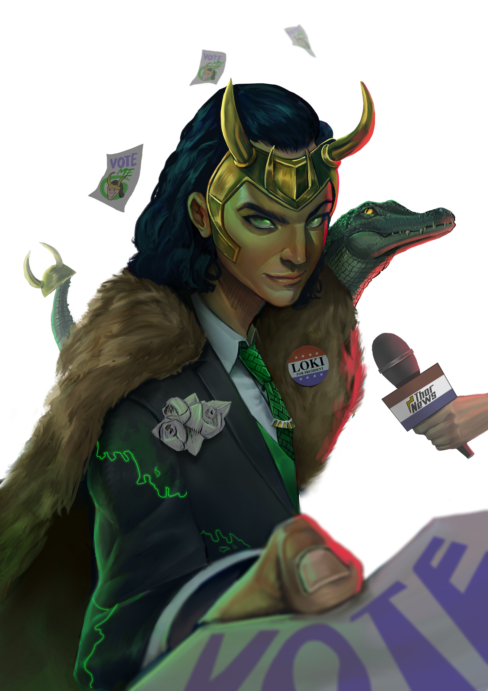ArtStation - President Loki