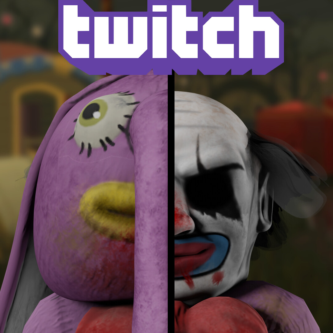 ArtStation - Chibi Elephant Clown - Dead by Daylight