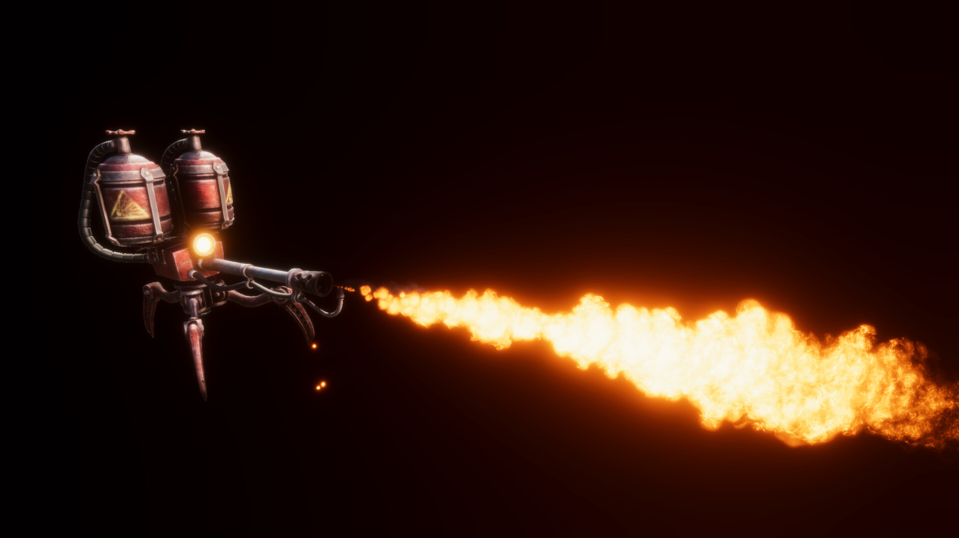 ArtStation - (Unity) Flamethrower & Gas Explosion visual effect for ...
