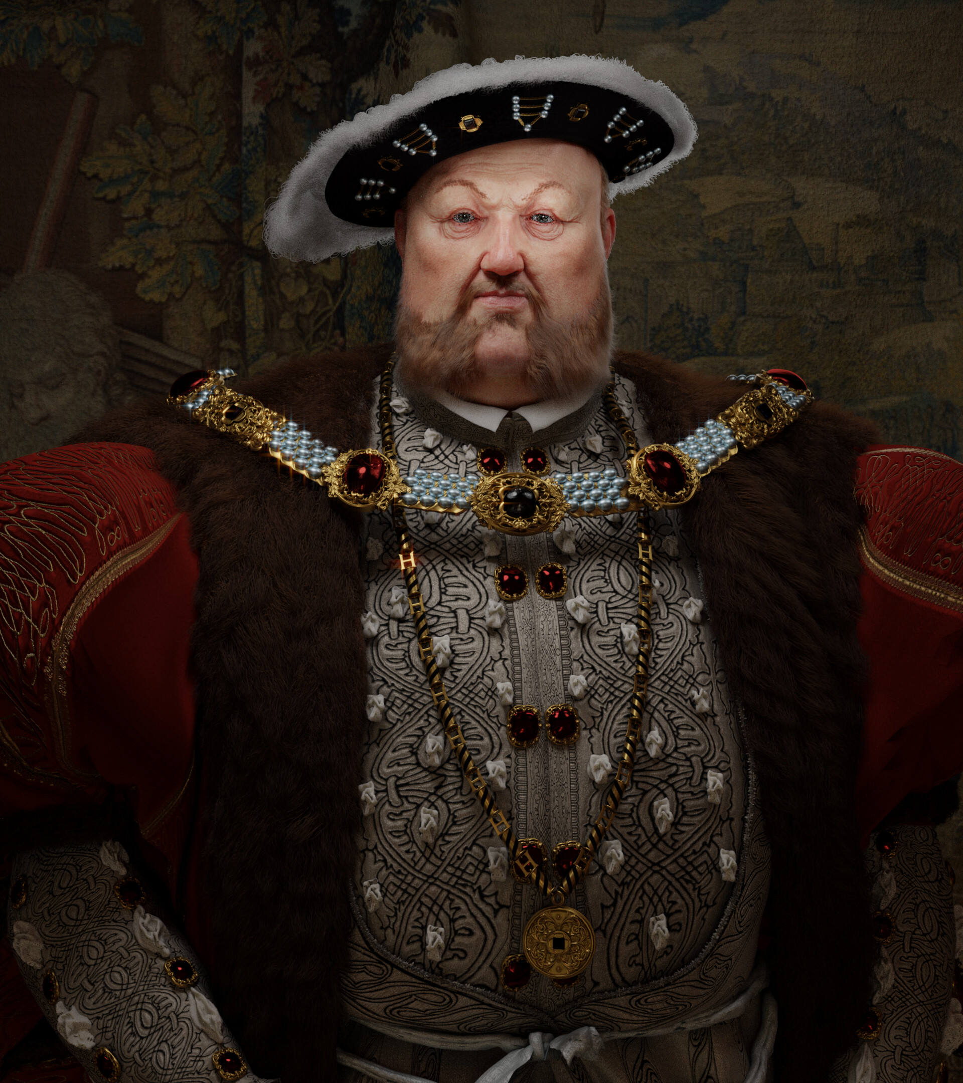 ArtStation - Henry VIII Of England 1491 - 1547