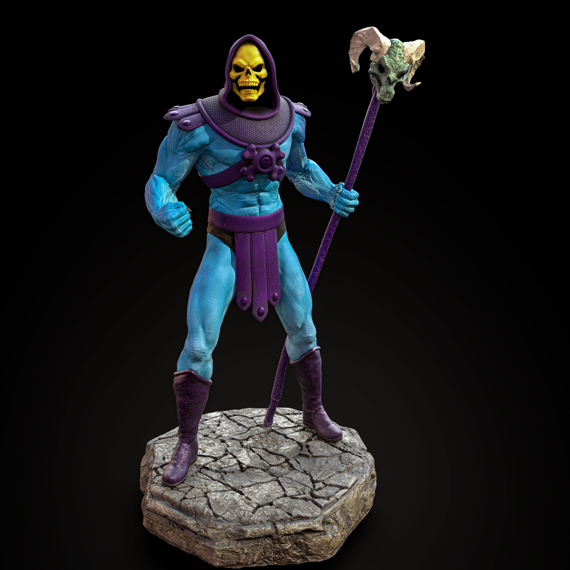 ArtStation - Skeletor - Masters of the Universe