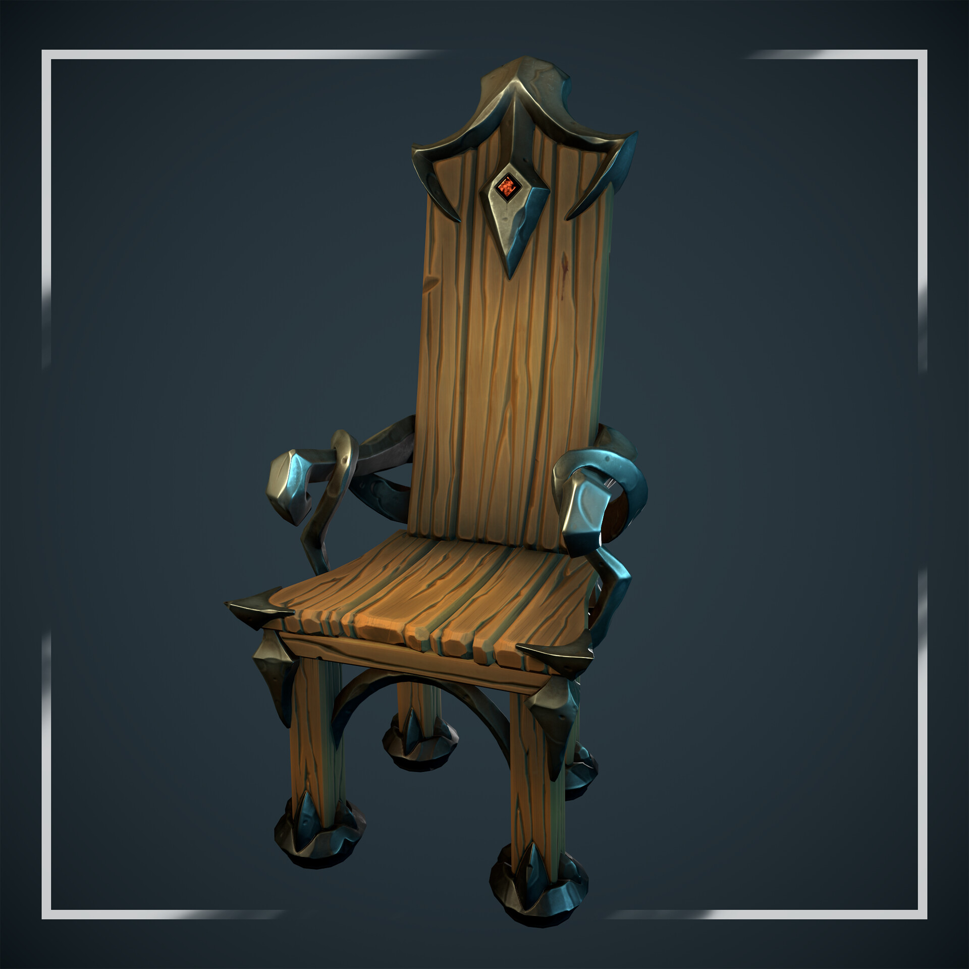 ArtStation - Stylized Chair