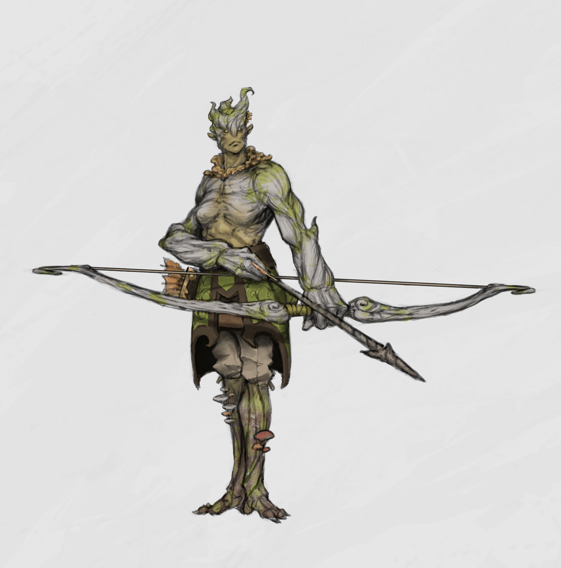 ArtStation - Swamp denizens + World Map