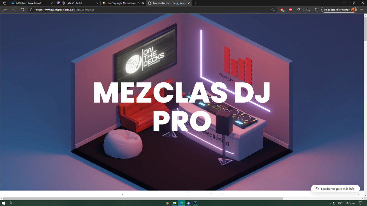 ArtStation - Dinamic Website made in Wordpress-Elementor