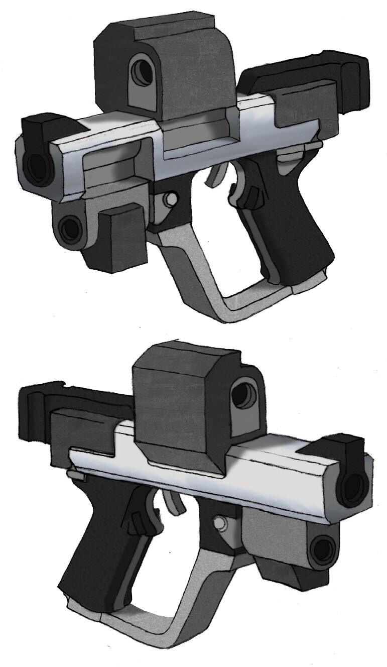 ArtStation - Geist Weapon Concepts