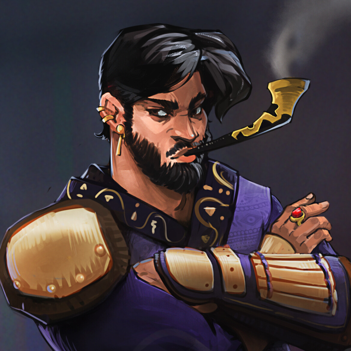 ArtStation - DND Coolguy Spellblade