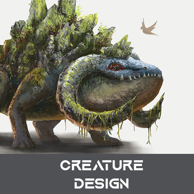 ArtStation - Creature - Earth eater