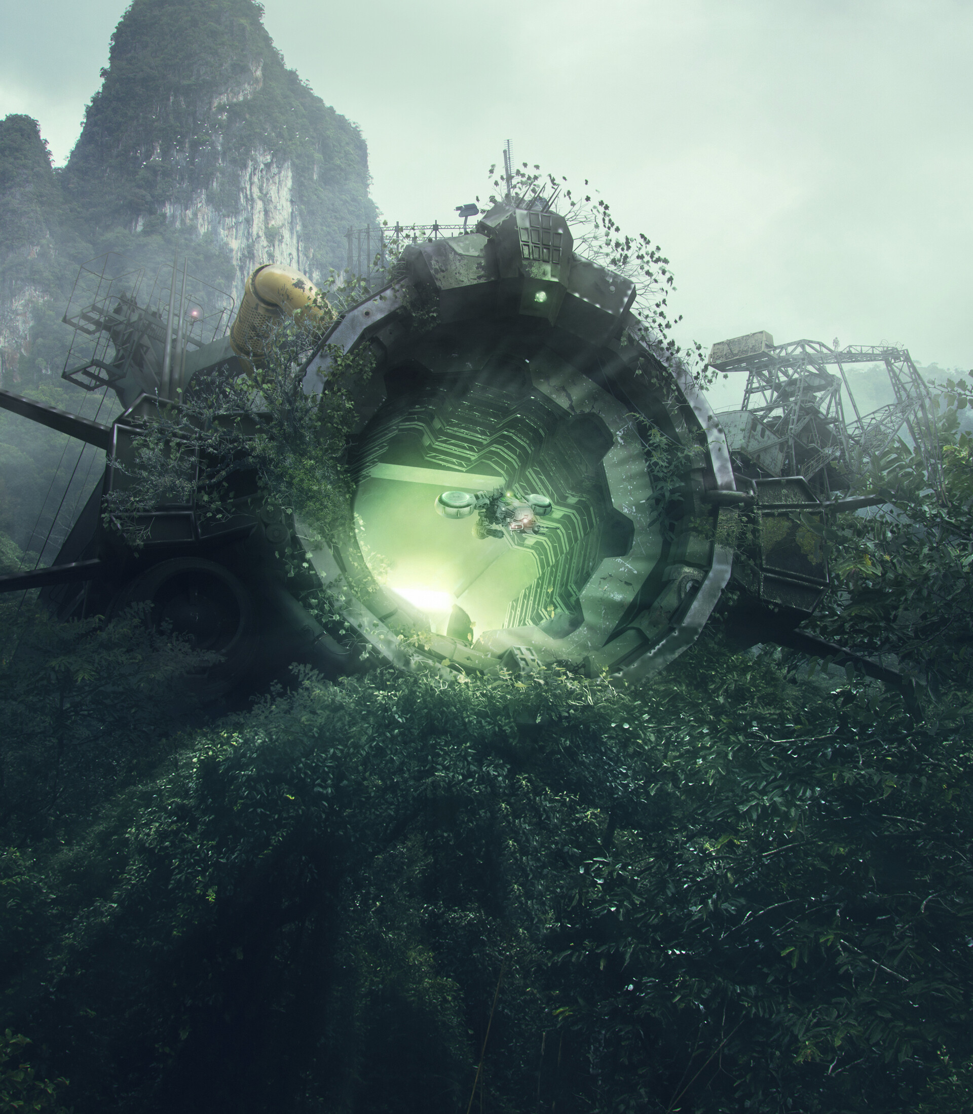 ArtStation - Concept - Base Station