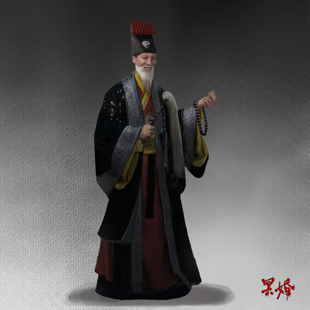 ArtStation - Ghost Marriage - Old Priest