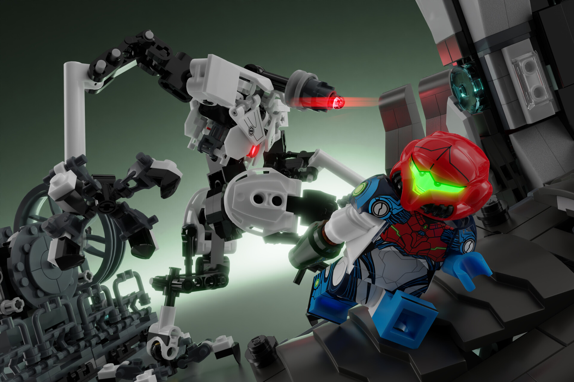 ArtStation - LEGO Metroid Dread [Unofficial]