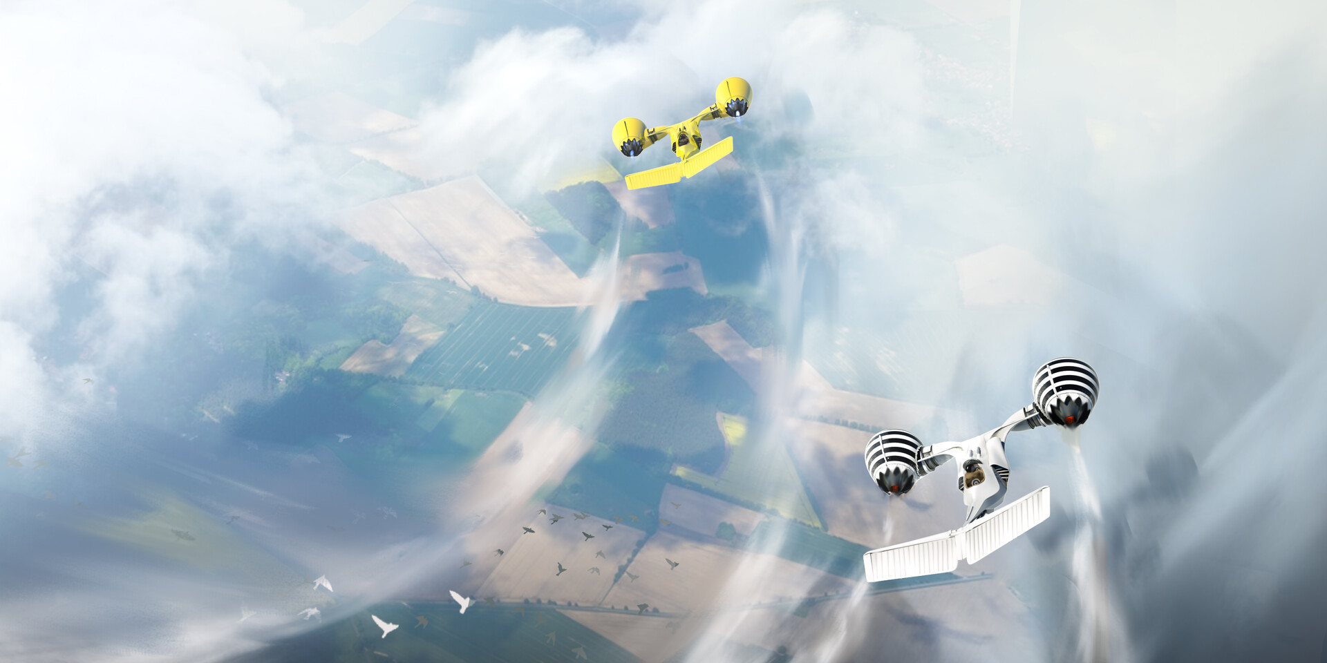 ArtStation - Sky racers concept