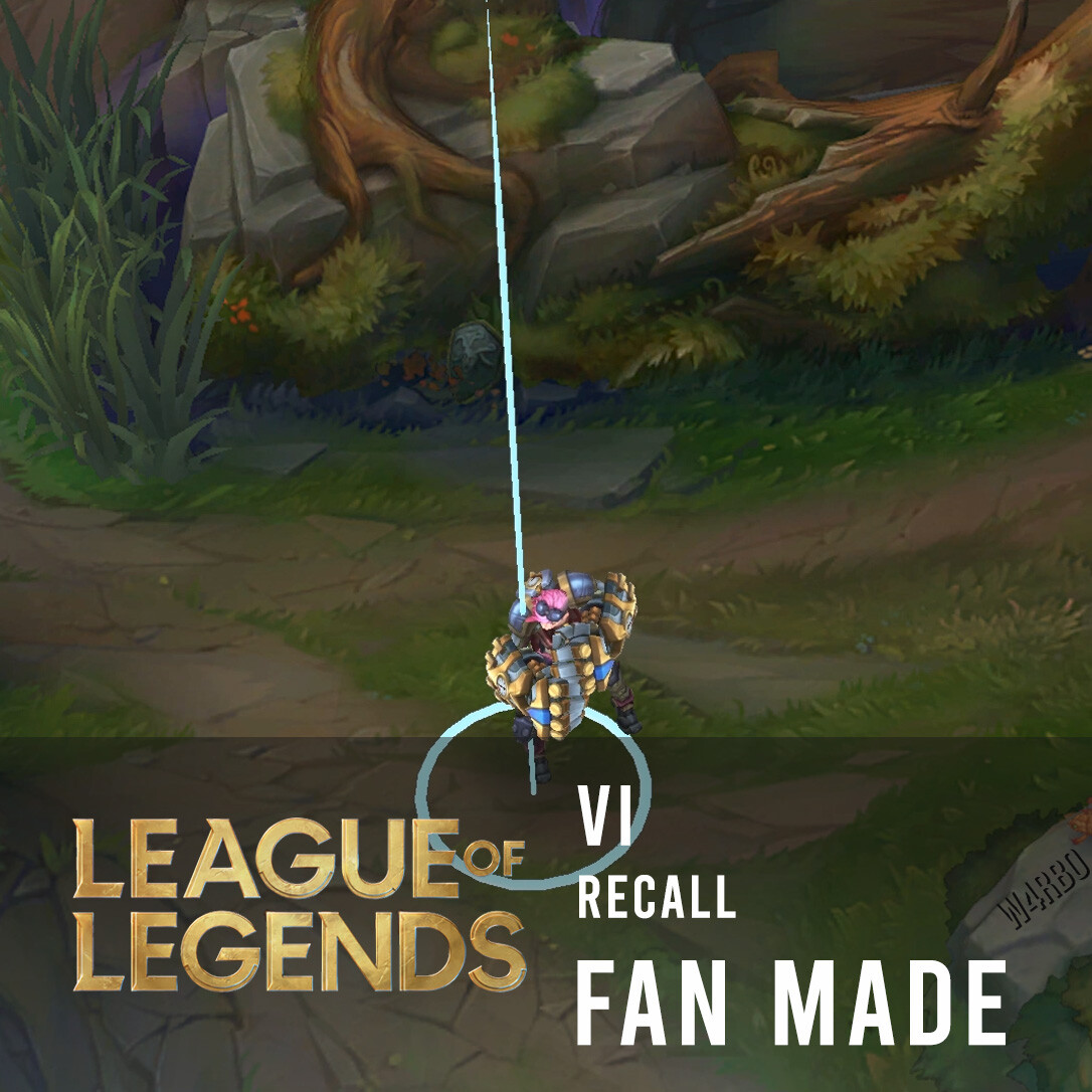 ArtStation - Vi Alternate Recall Animation [LoL]