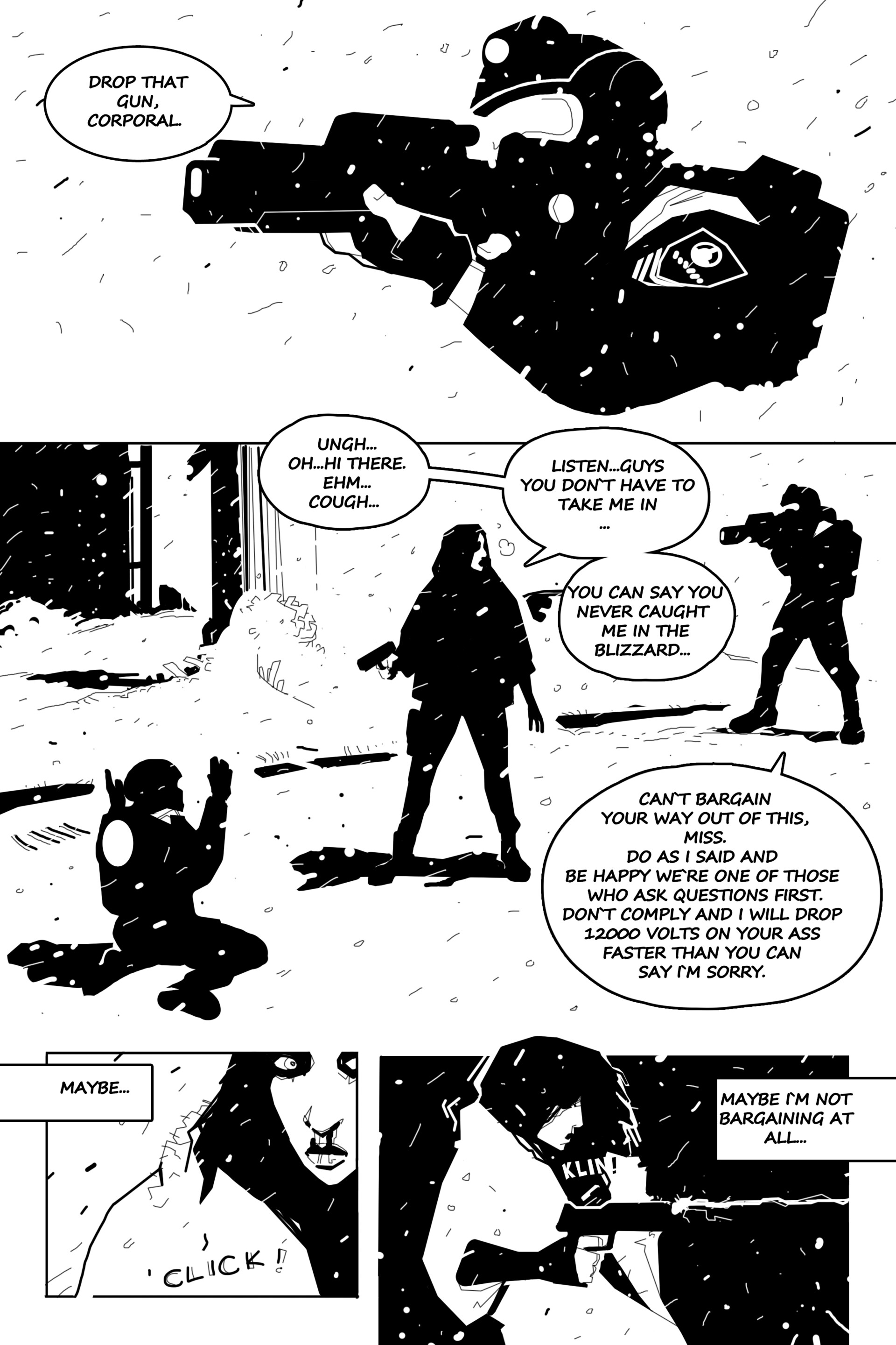 ArtStation - Rogue comic