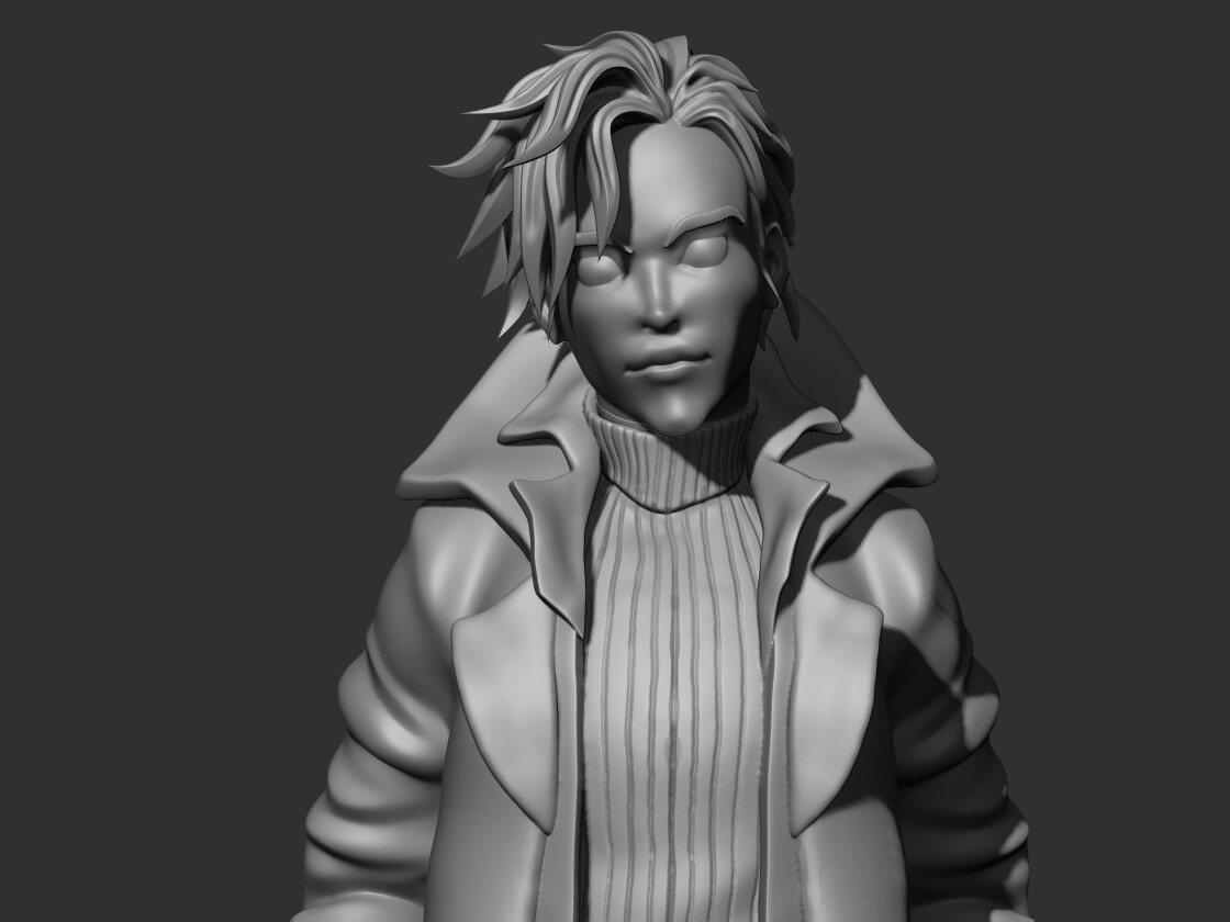 ArtStation - MALE CHARACTER WINTER OUTFIT