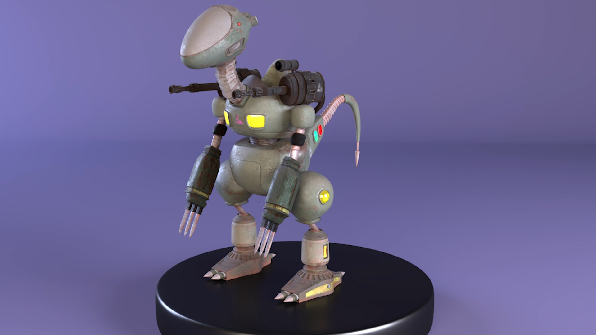 ArtStation - Combat Robot Doragon