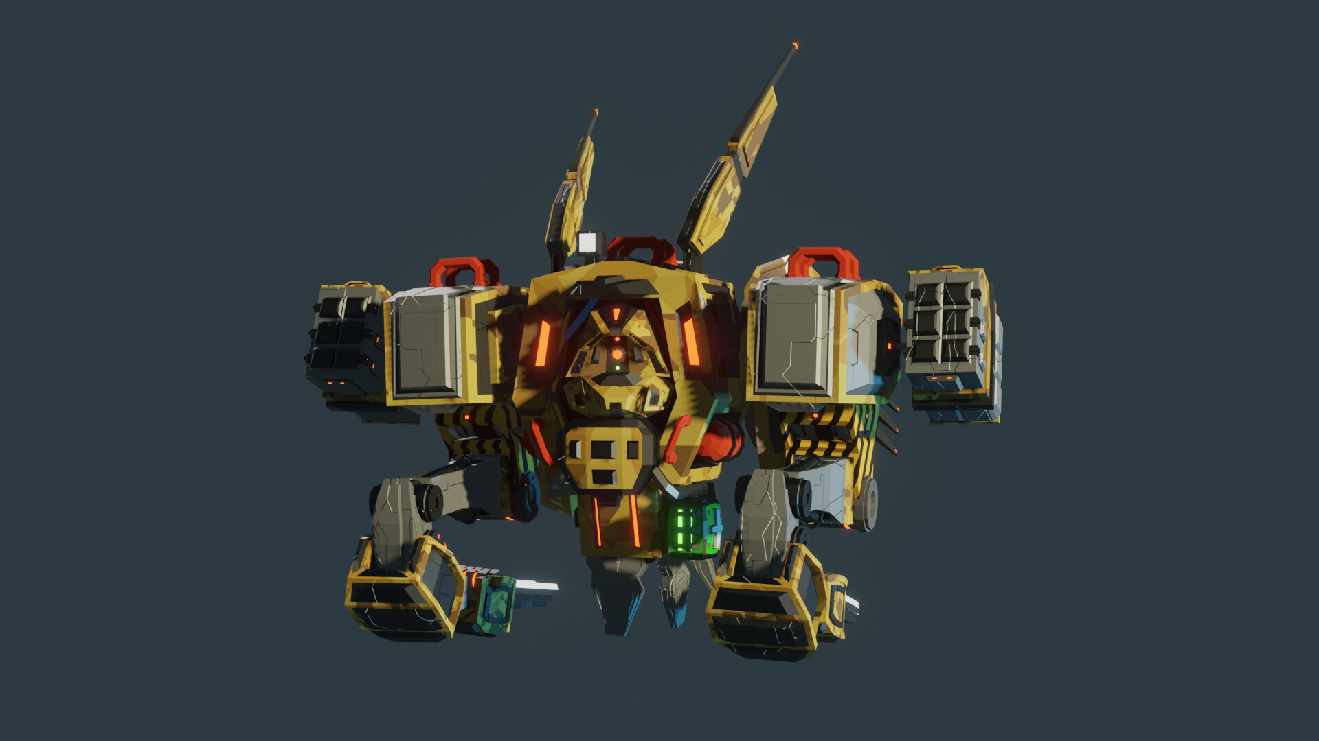 ArtStation - Heavy duty Bosco - Deep Rock Galactic fan concept