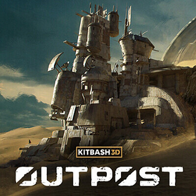 ArtStation - OUTPOST Concept Art - Kitbash3D Set