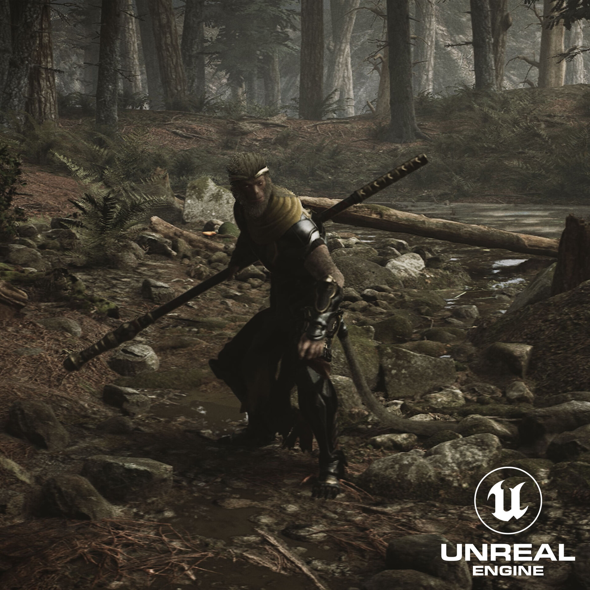 ArtStation - My Winden Cave Dark Forest Scene Unreal Engine 5 Lumen Nanite