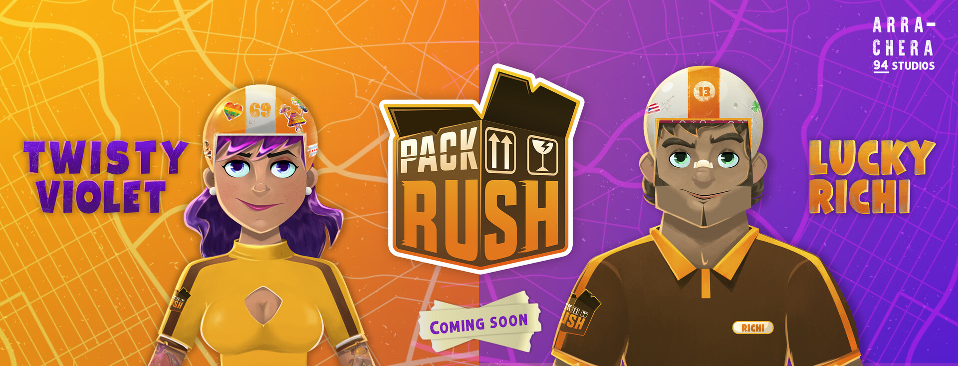 ArtStation - PackRush (Character Desing)
